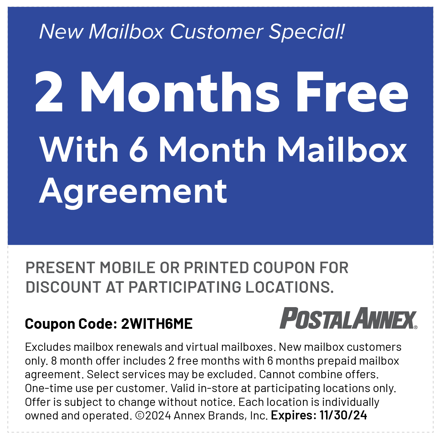 Current Specials at PostalAnnex Locations in PostalAnnex+ Stores of the ...
