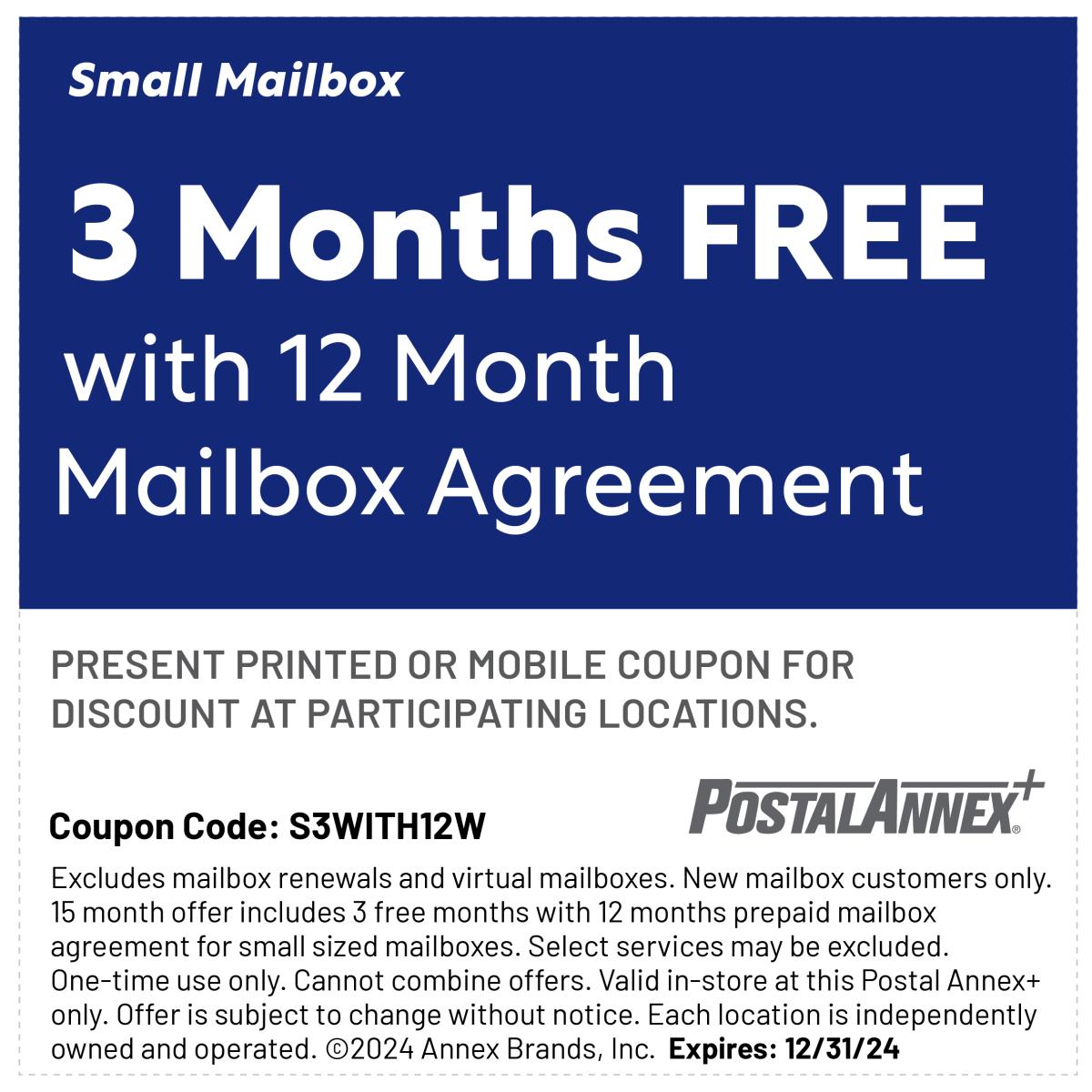 Mail Center | Lake Forest, CA | 92630-5053 | PostalAnnex+