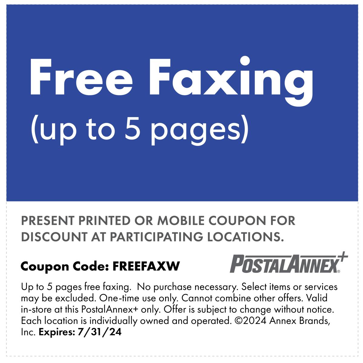 Mail Center | San Marcos, CA | 92069 | PostalAnnex+